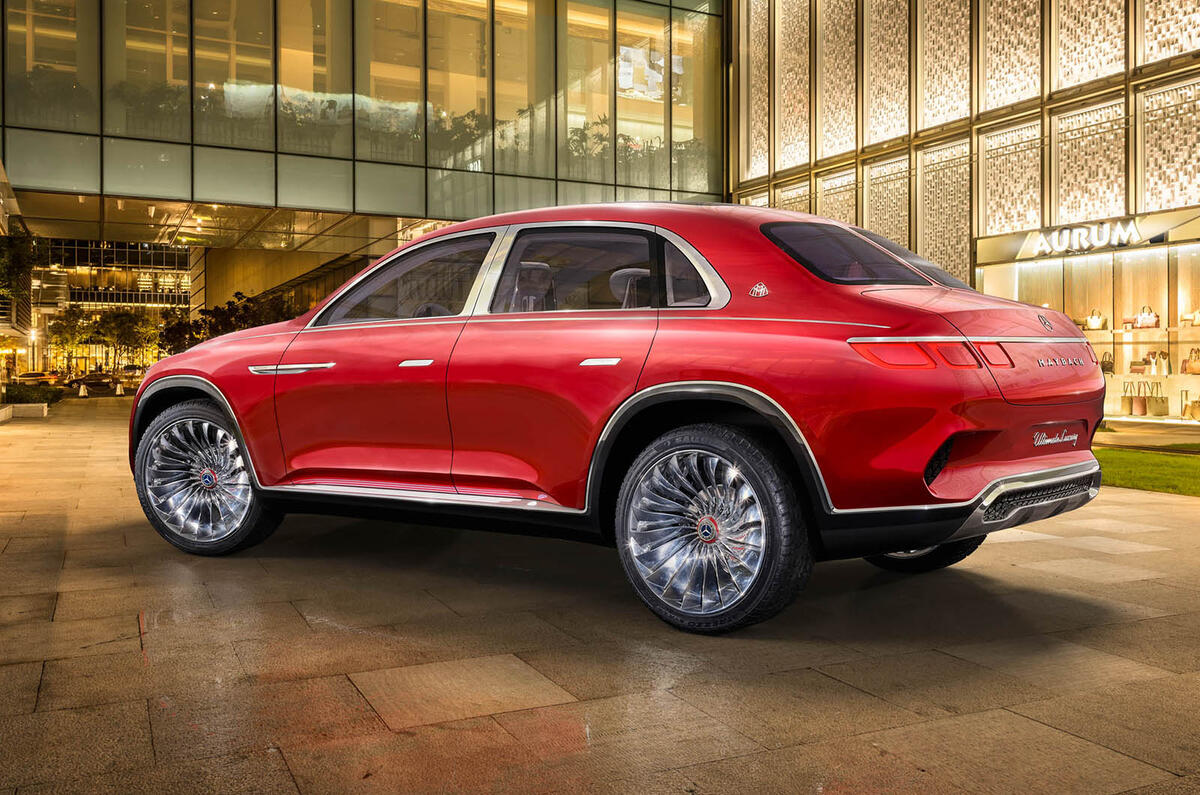 Mercedes-Maybach Vision Ultimate Luxury electric SUV concept revealed ...