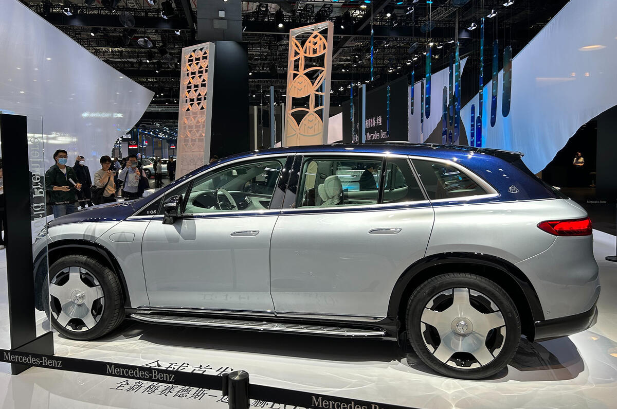 Mercedes-Maybach EQS SUV is luxury brand's first EV | Autocar