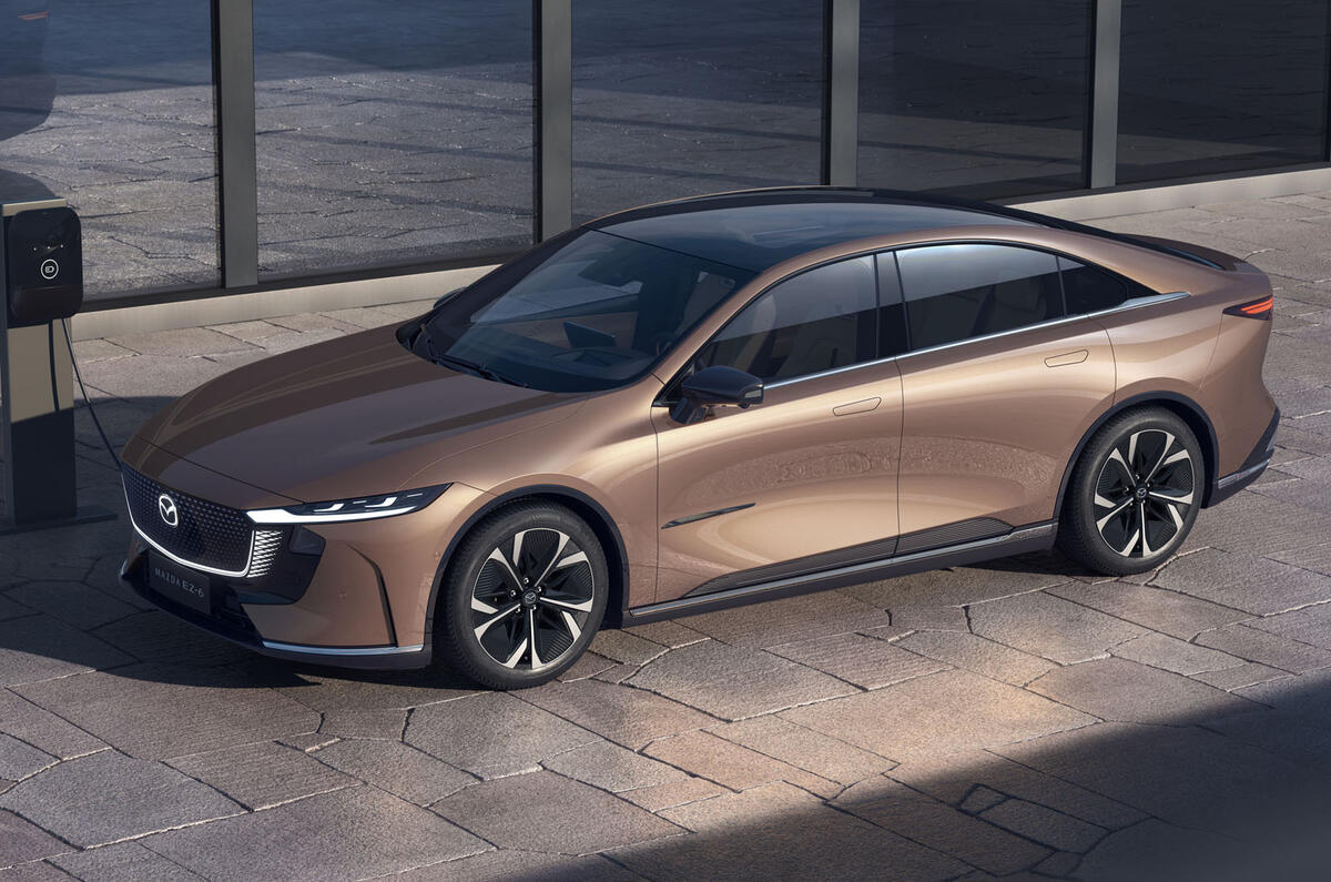 New Mazda EZ-6 electric saloon confirmed for Europe | Autocar