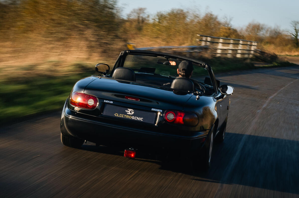 New kit converts original Mazda MX-5 to electric power | Autocar
