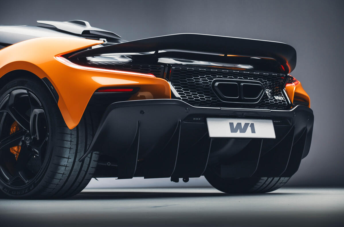McLaren W1 succeeds P1 with 1258bhp V8 hybrid powertrain | Autocar