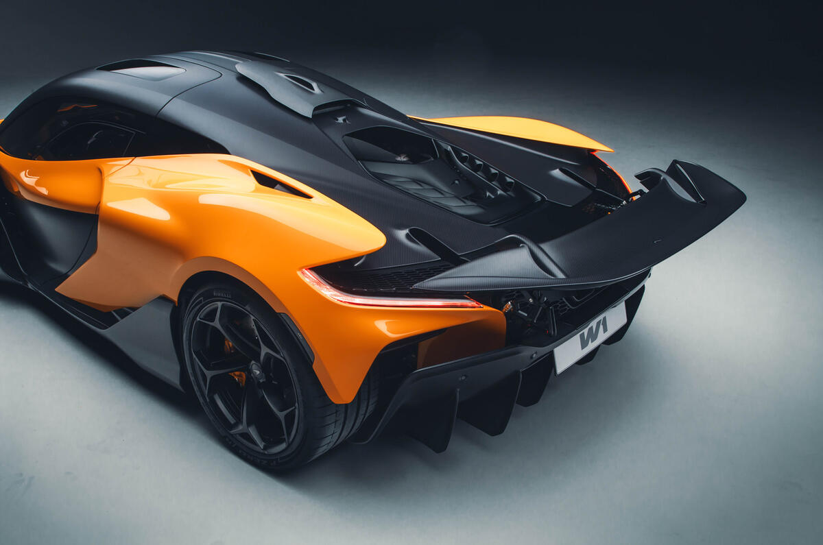 McLaren W1 succeeds P1 with 1258bhp V8 hybrid powertrain | Autocar