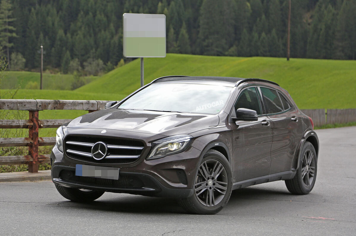 2018 Mercedes-Benz GLB crossover - first spy shots | Autocar