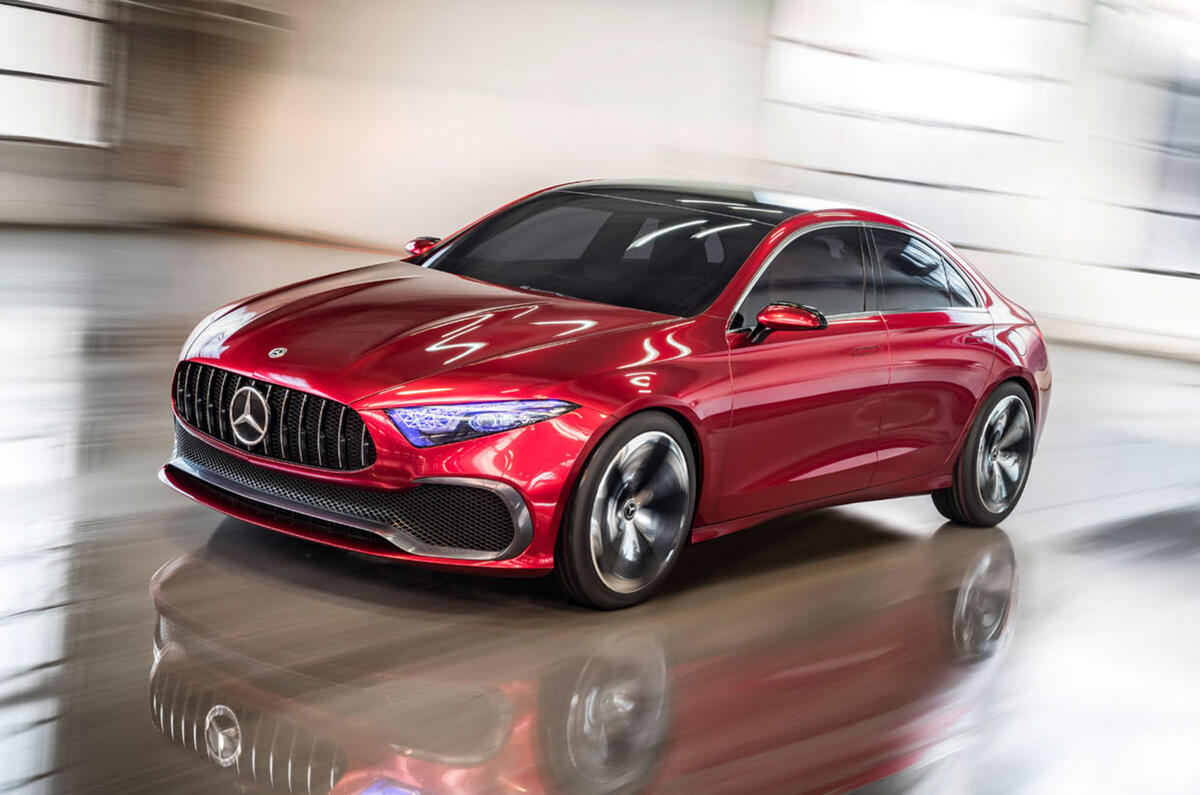 Mercedes-Benz Concept A Saloon brings the fight to BMW, Audi | Autocar