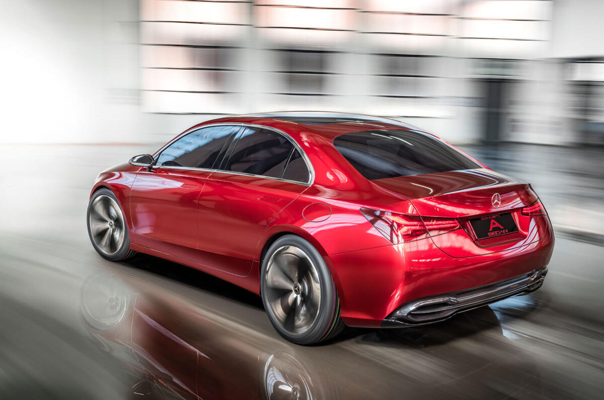 Mercedes-Benz Concept A Saloon brings the fight to BMW, Audi | Autocar