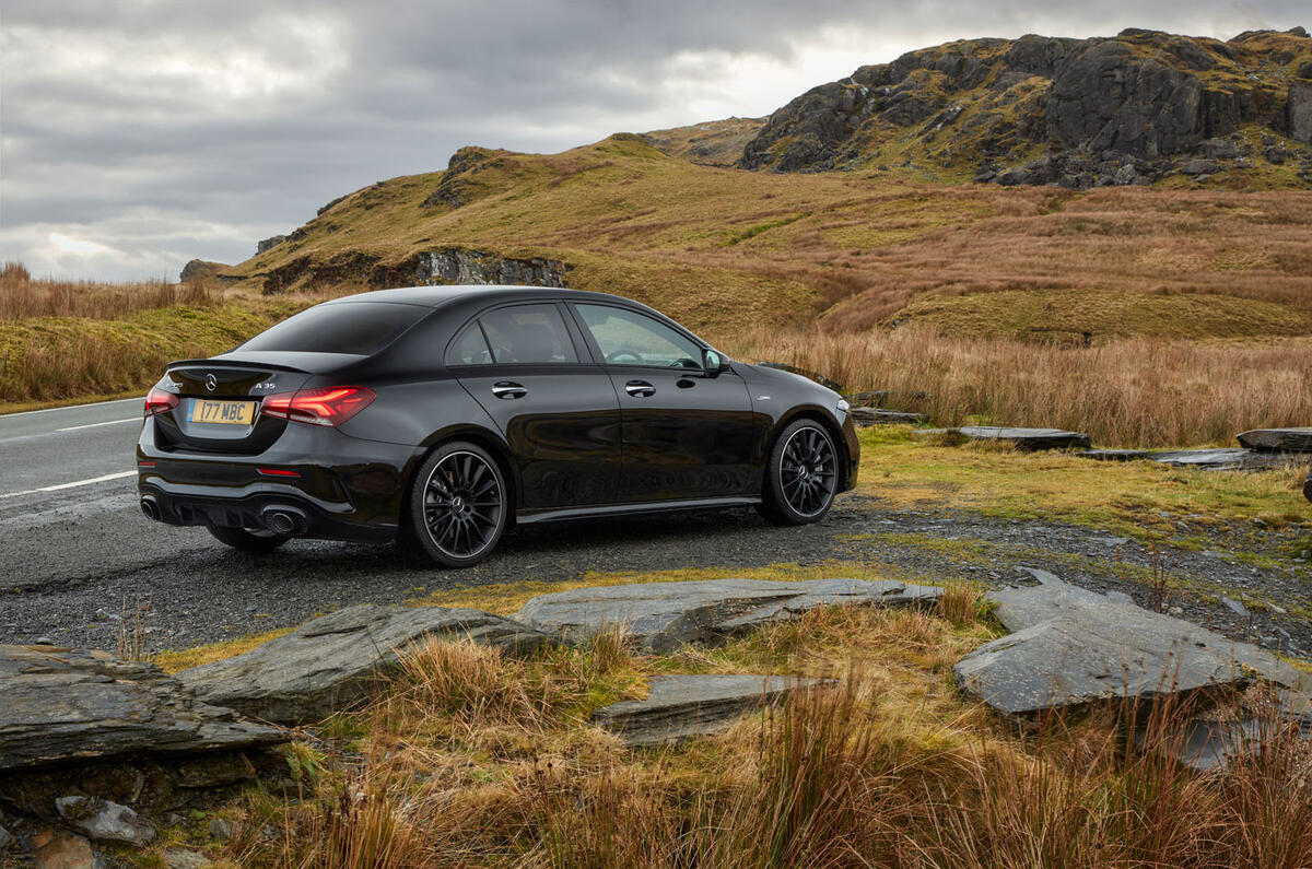 Mercedes-AMG A35 Saloon 2019 first drive | Autocar