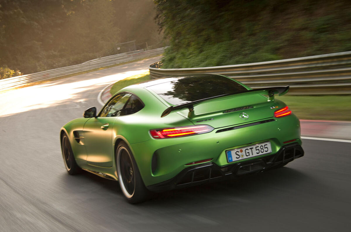 Flat out at the Nürburgring in a Mercedes-AMG GT R | Autocar