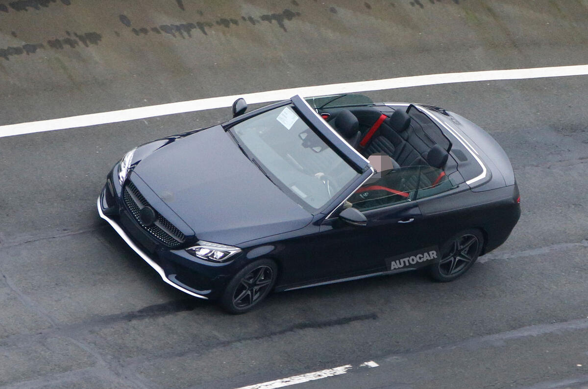 2016 Mercedes C-Class Cabriolet previewed ahead of Geneva show debut ...