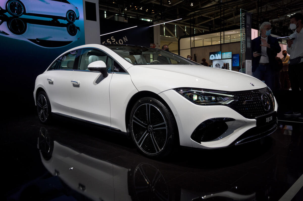 2022 Mercedes-Benz EQE is electric E-Class equivalent | Autocar