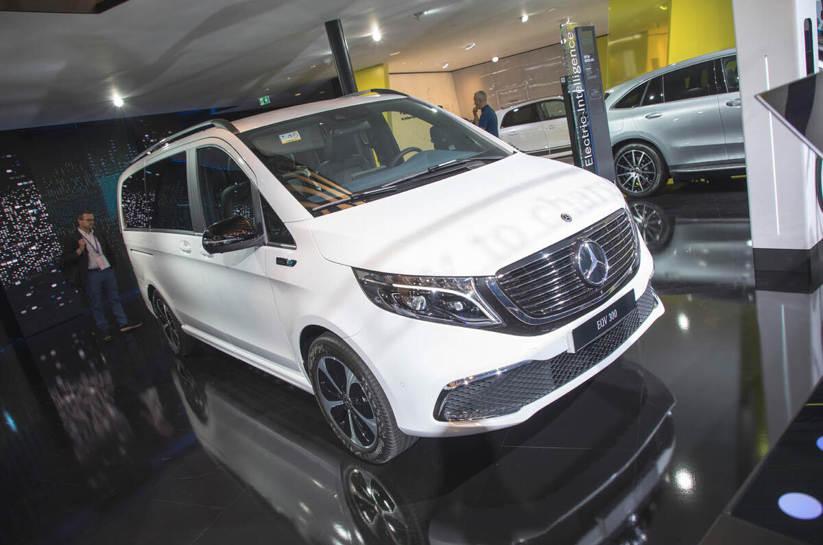 Mercedes EQV: electric MPV priced from £70,665 | Autocar