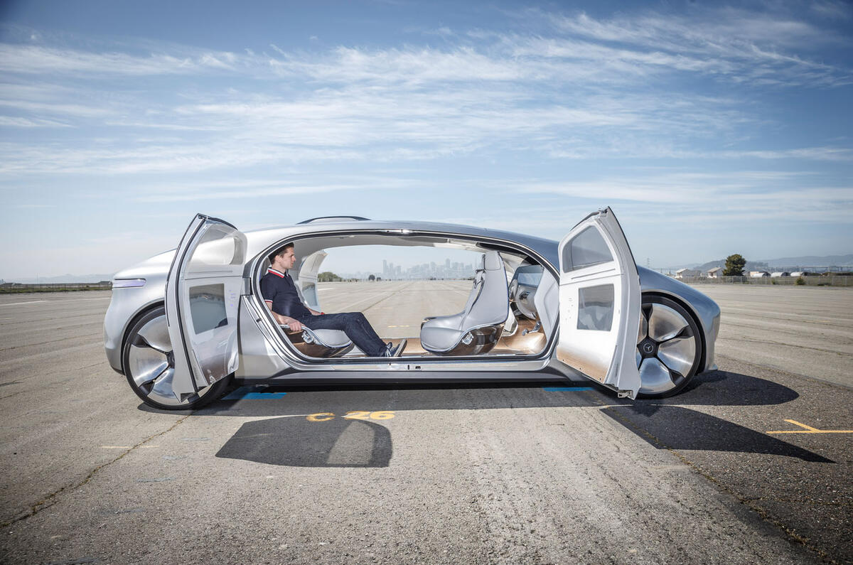 Mercedes-Benz F015 autonomous concept - first ride | Autocar