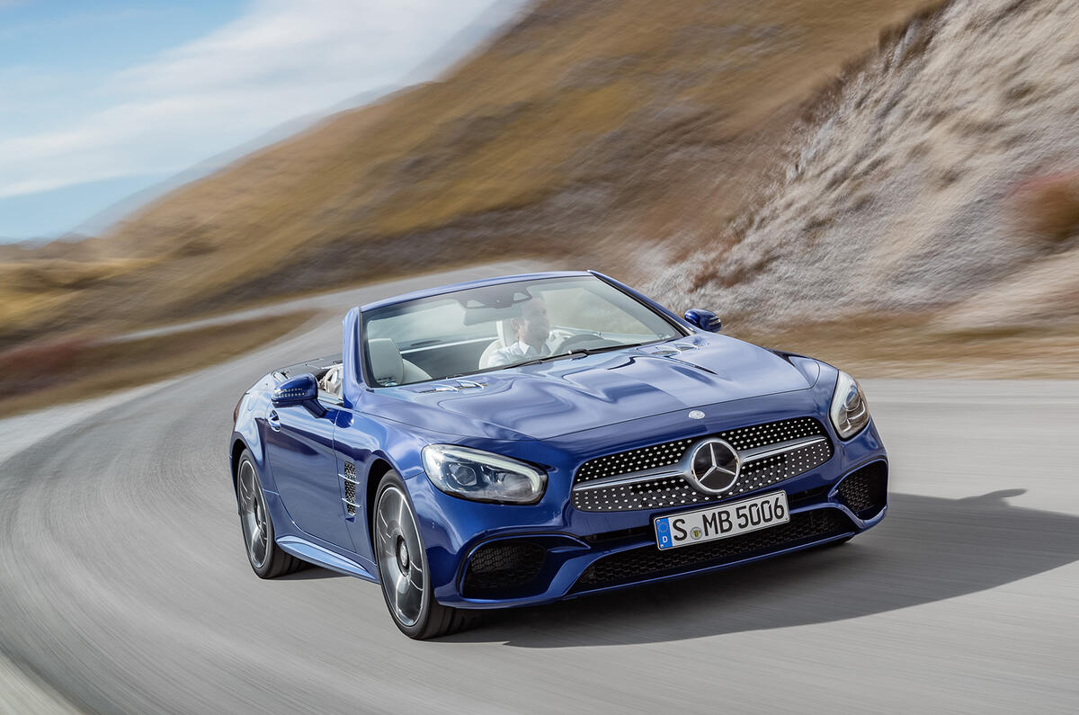 2016 Mercedes-Benz SL facelift leaked ahead of LA motor show | Autocar