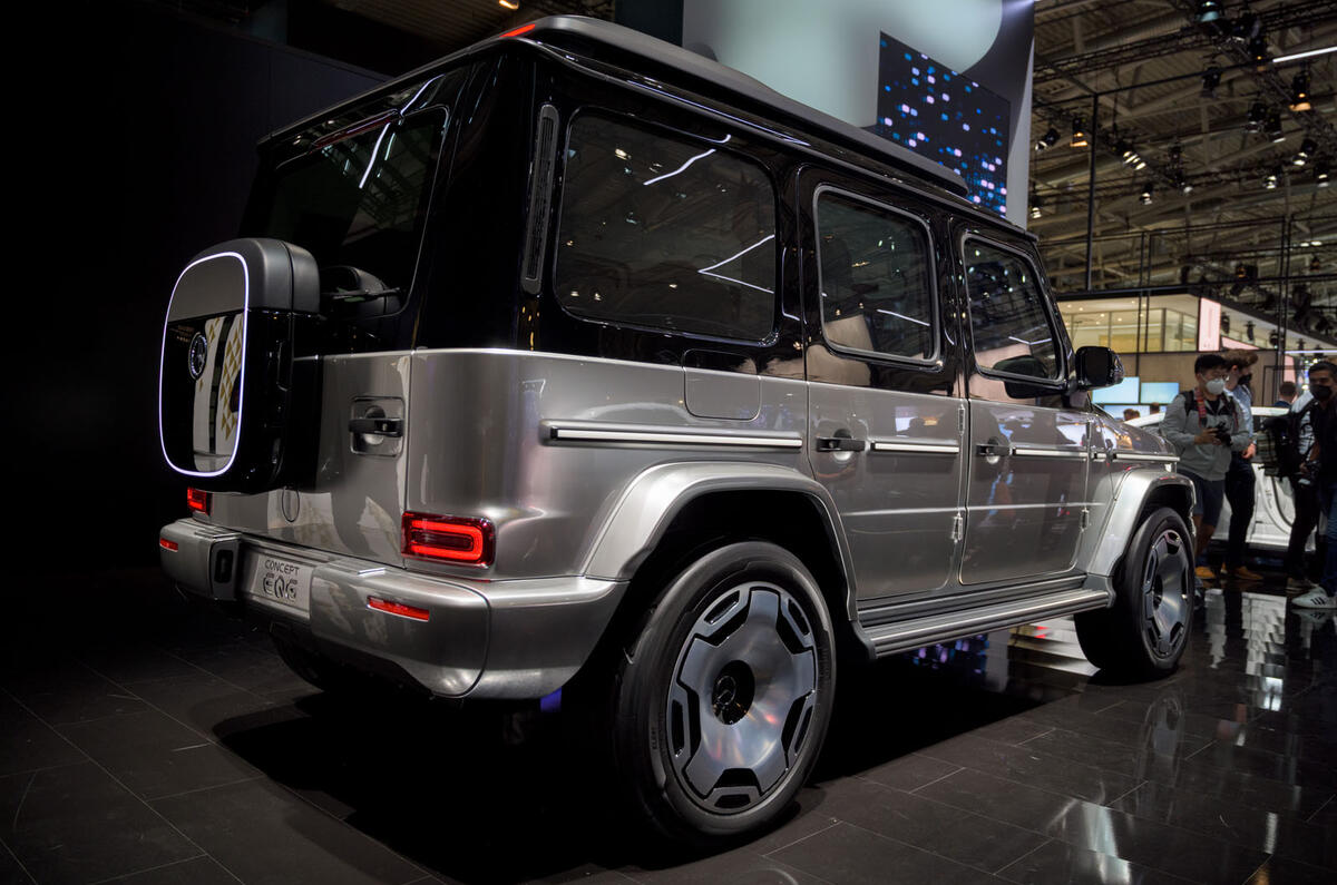 Mercedes-Benz EQG concept to become electric G-Class by 2025 | Autocar
