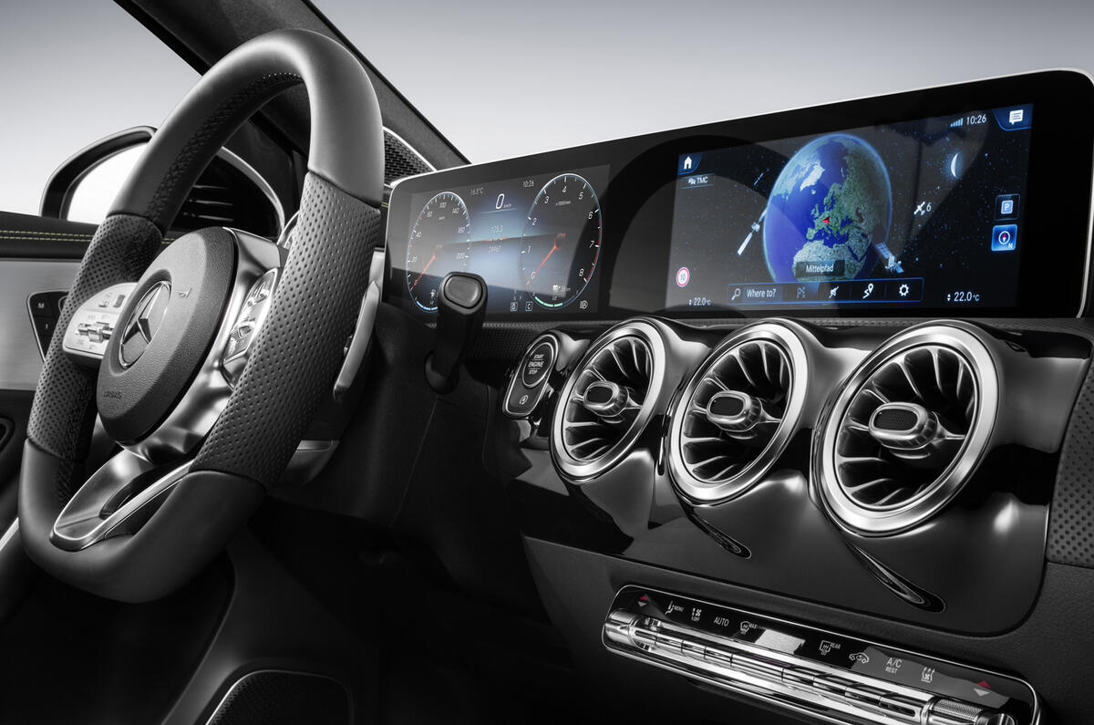 Mercedes-Benz showcases new A-Class's 'luxury' interior | Autocar