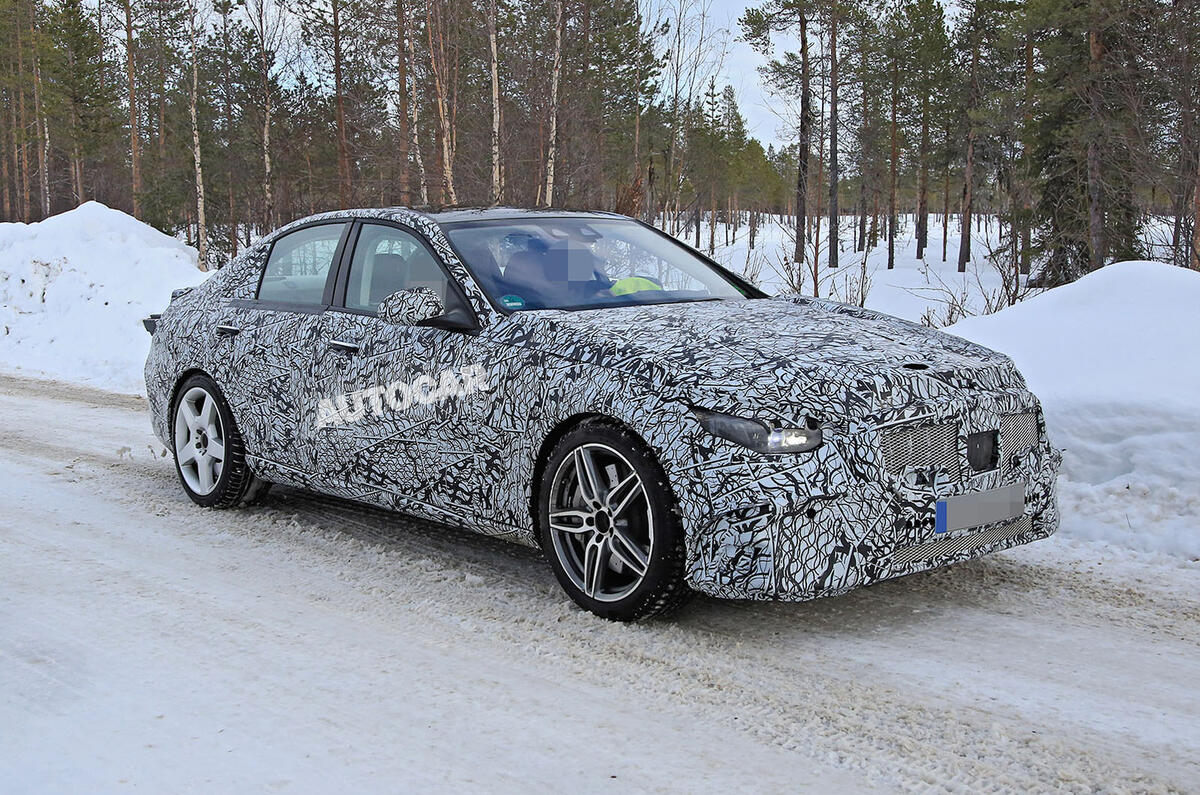 2021 Mercedes-AMG C53: four-pot C43 successor drops disguise | Autocar