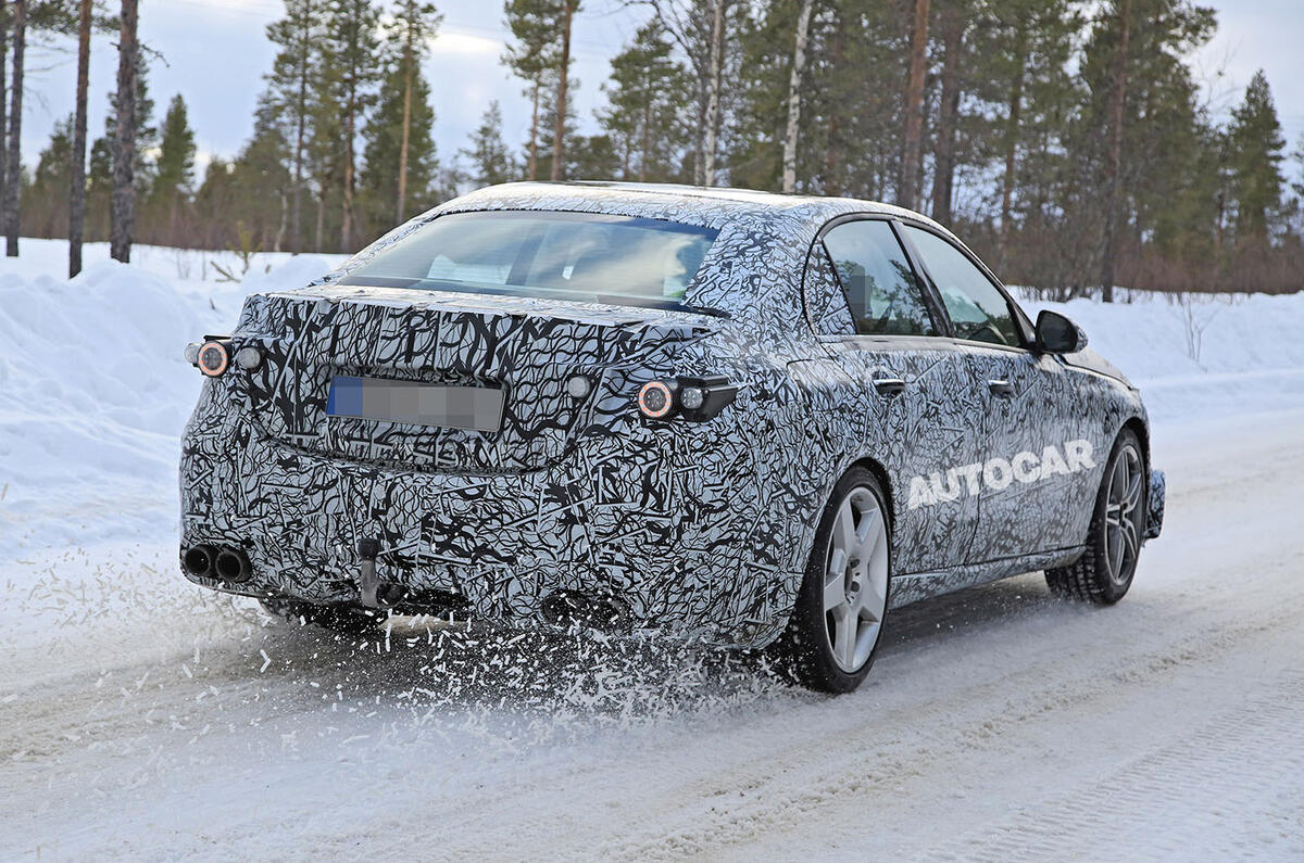 2021 Mercedes-AMG C53: four-pot C43 successor drops disguise | Autocar