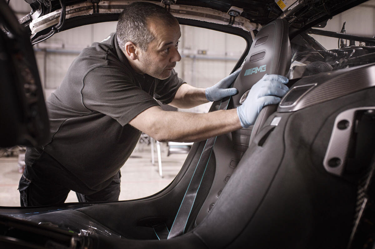 Production of 1049bhp Mercedes-AMG One hypercar begins in UK | Autocar