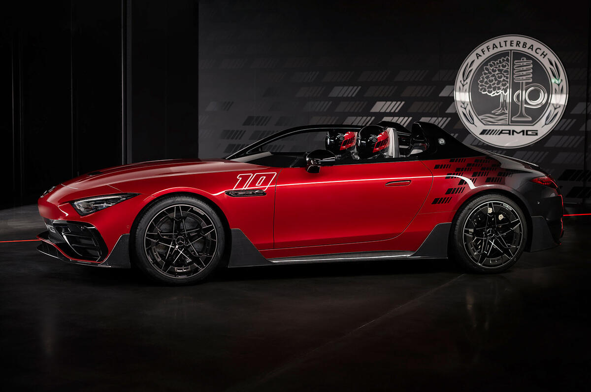 Mercedes SL spawns radical F1-inspired Purespeed speedster | Autocar