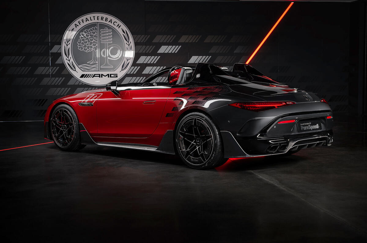 Mercedes SL spawns radical F1-inspired Purespeed speedster | Autocar
