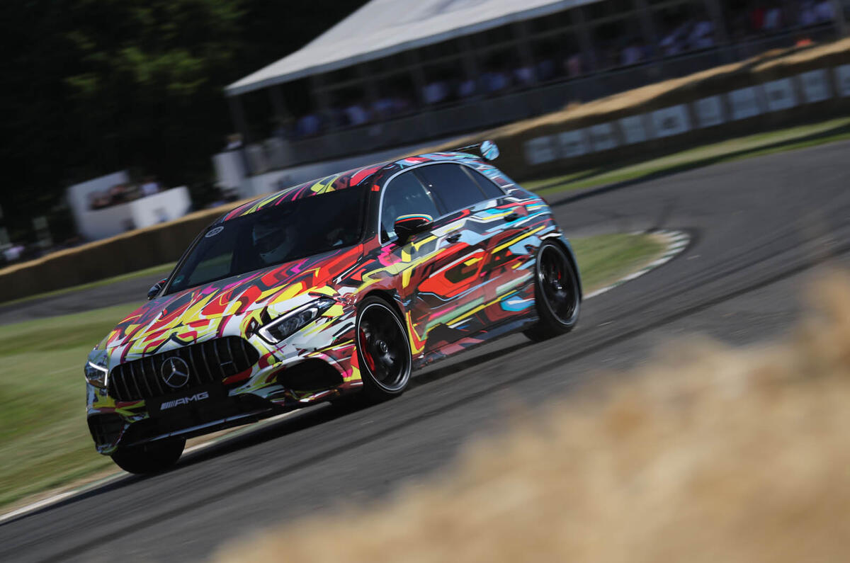 Mercedes-AMG A45: a sideways ride with drift mode engaged | Autocar