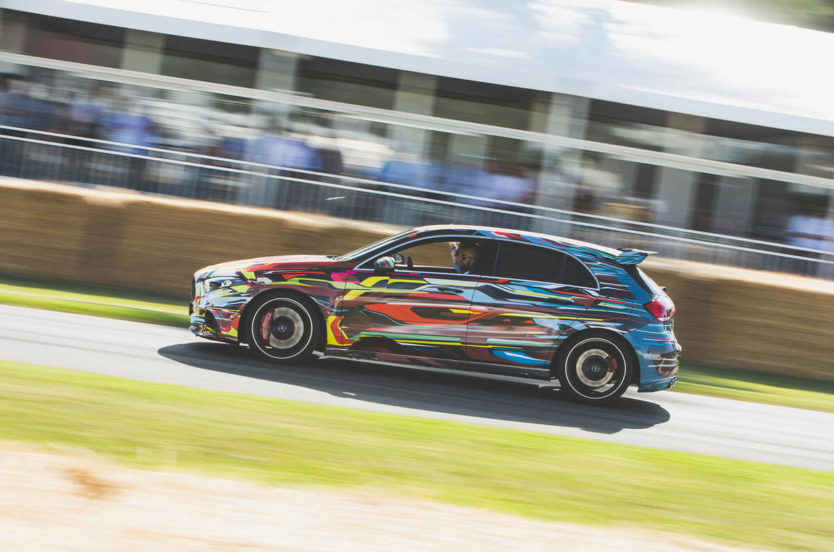 Mercedes-AMG A45: a sideways ride with drift mode engaged | Autocar