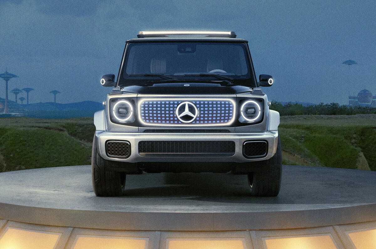 Mercedes-Benz EQG concept to become electric G-Class by 2025 | Autocar
