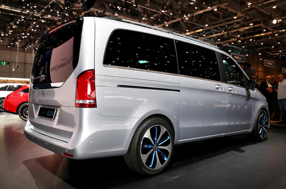 New Mercedes-Benz Concept EQV previews electric MPV | Autocar
