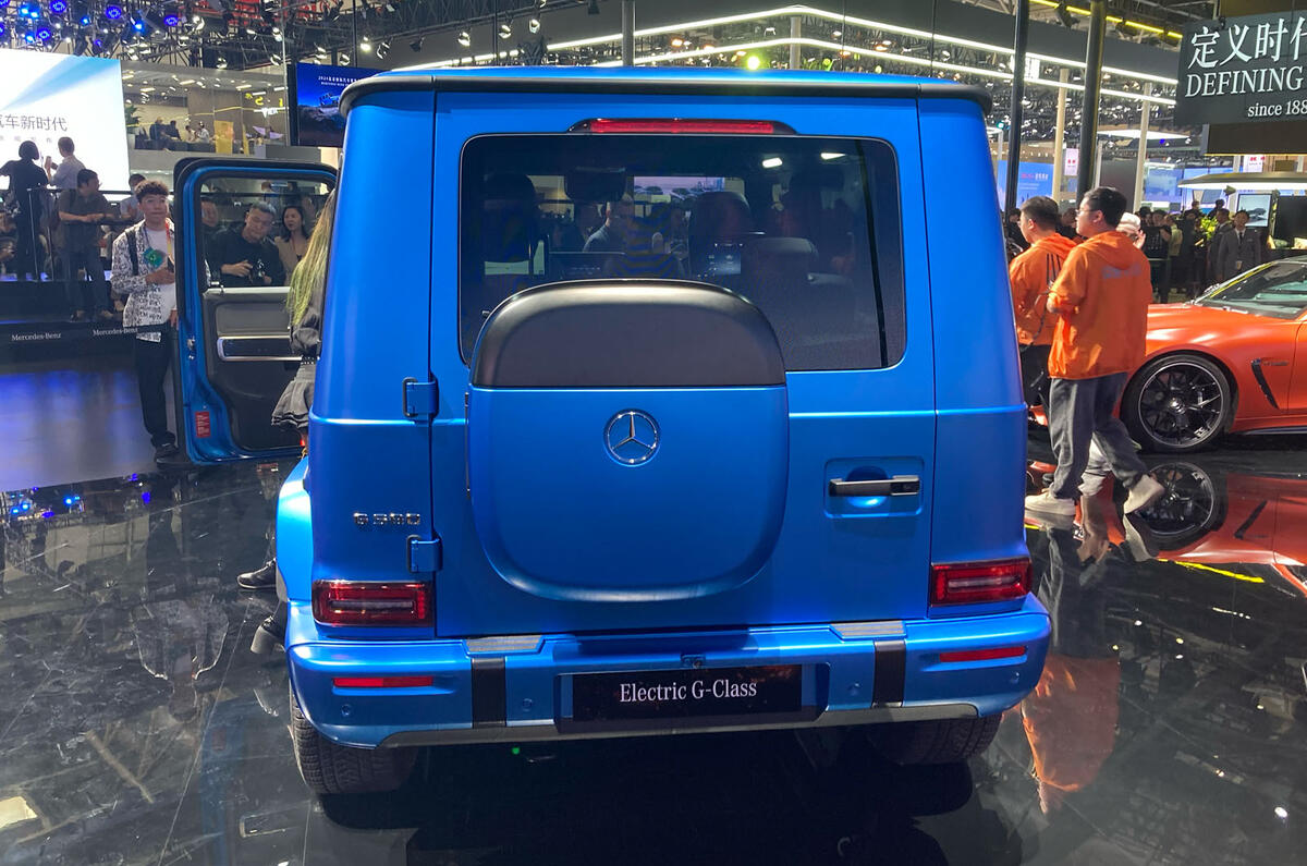 Mercedes G-Class EV could get 400-mile range with new battery | Autocar