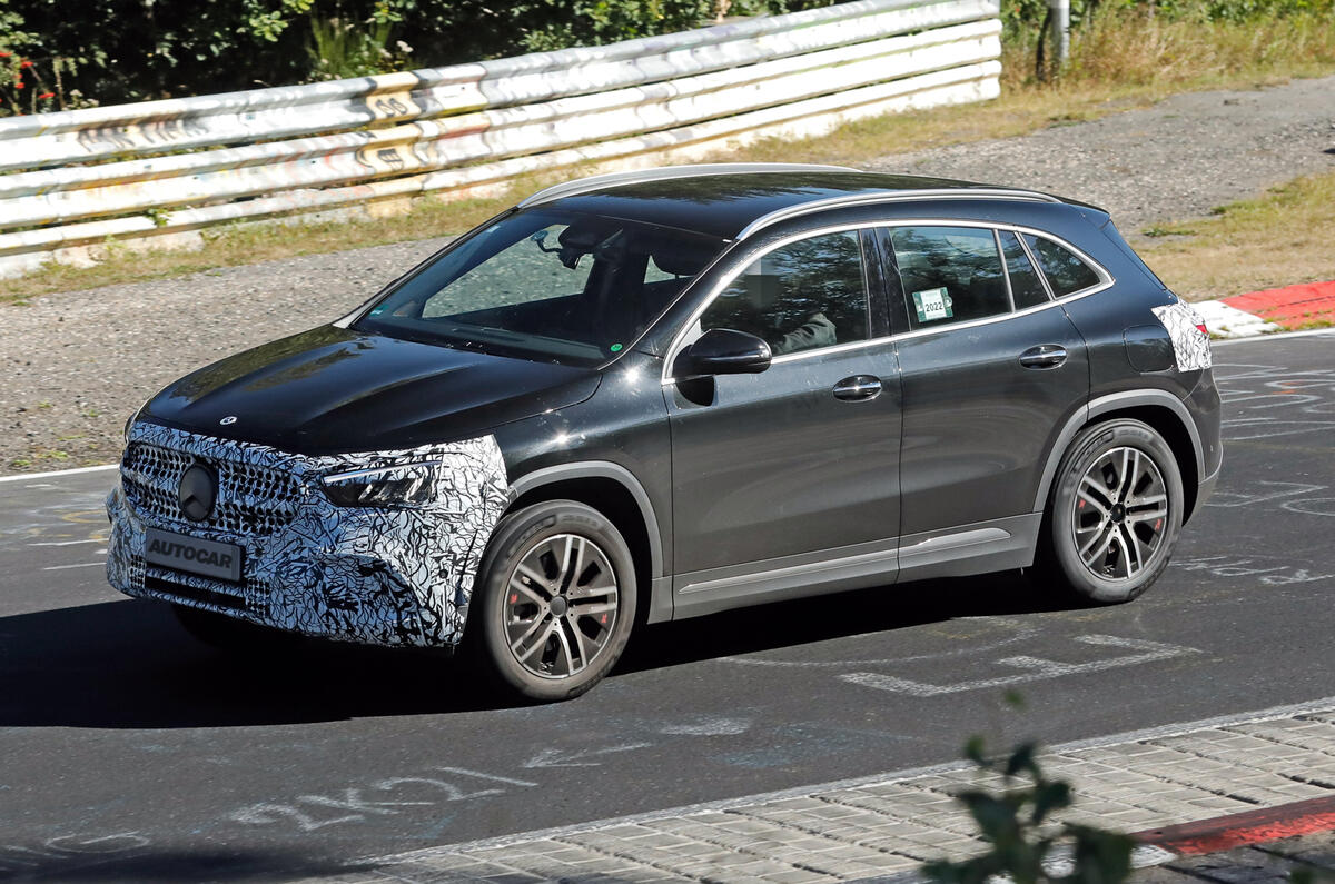 2023 Mercedes GLA and GLB gain mild-hybrid and design refresh | Autocar