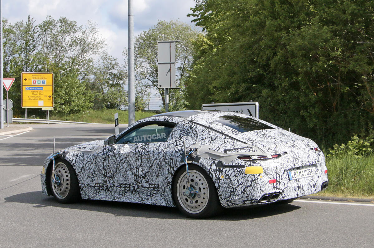 New 2023 Mercedes-AMG GT tests 800bhp-plus PHEV drivetrain | Autocar