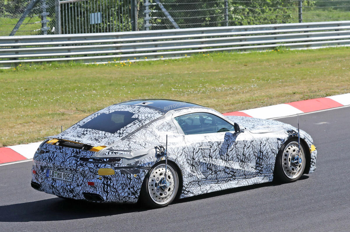 New 2023 Mercedes-AMG GT tests 800bhp-plus PHEV drivetrain | Autocar