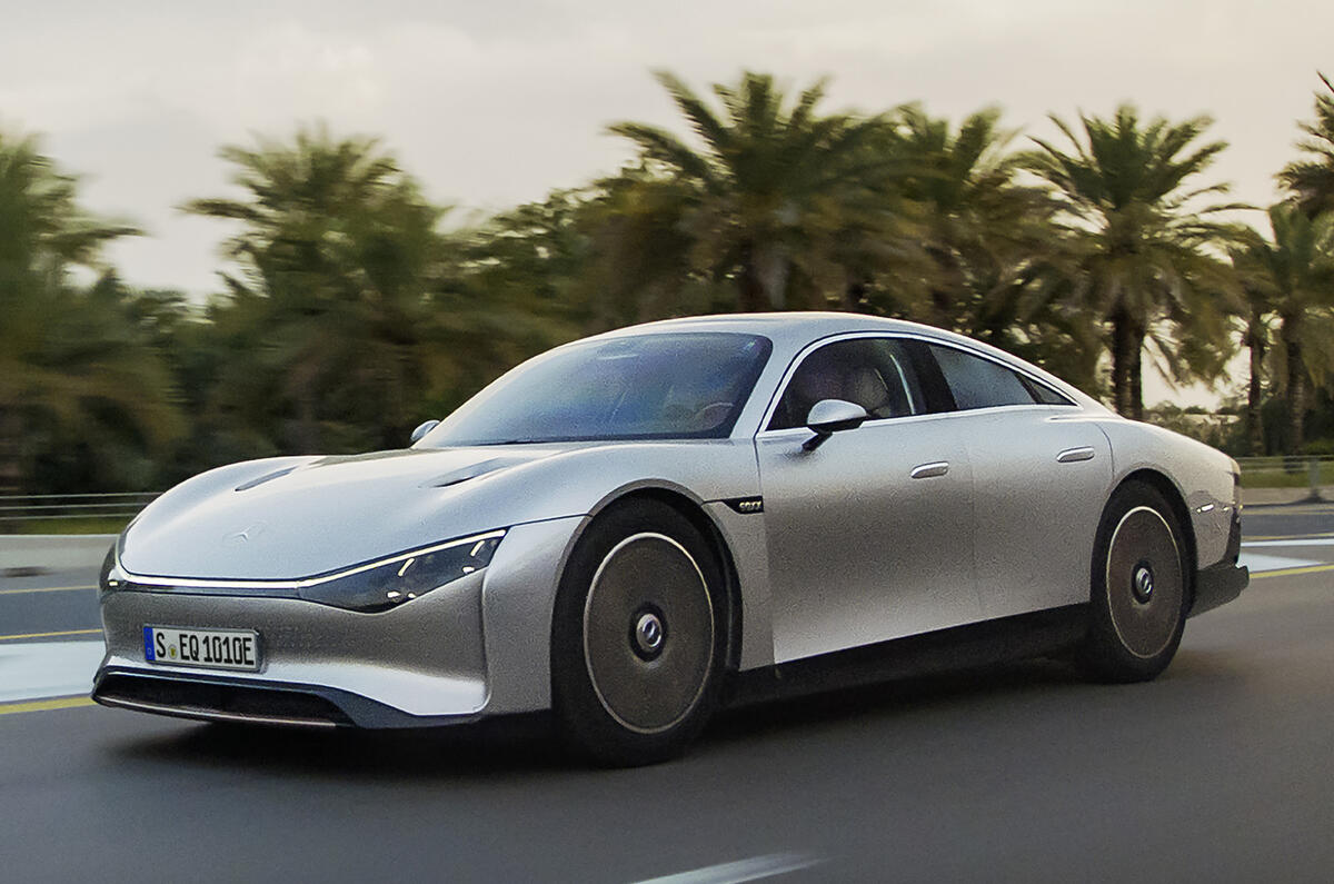 Mercedes Vision EQXX breaks own efficiency record with 8.4mpkWh | Autocar