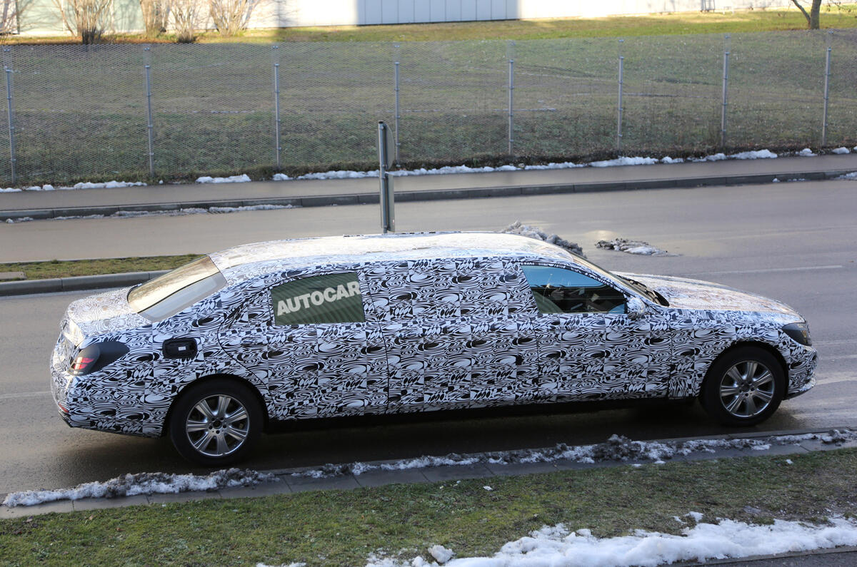 Mercedes-Maybach S-Class Pullman revealed | Autocar