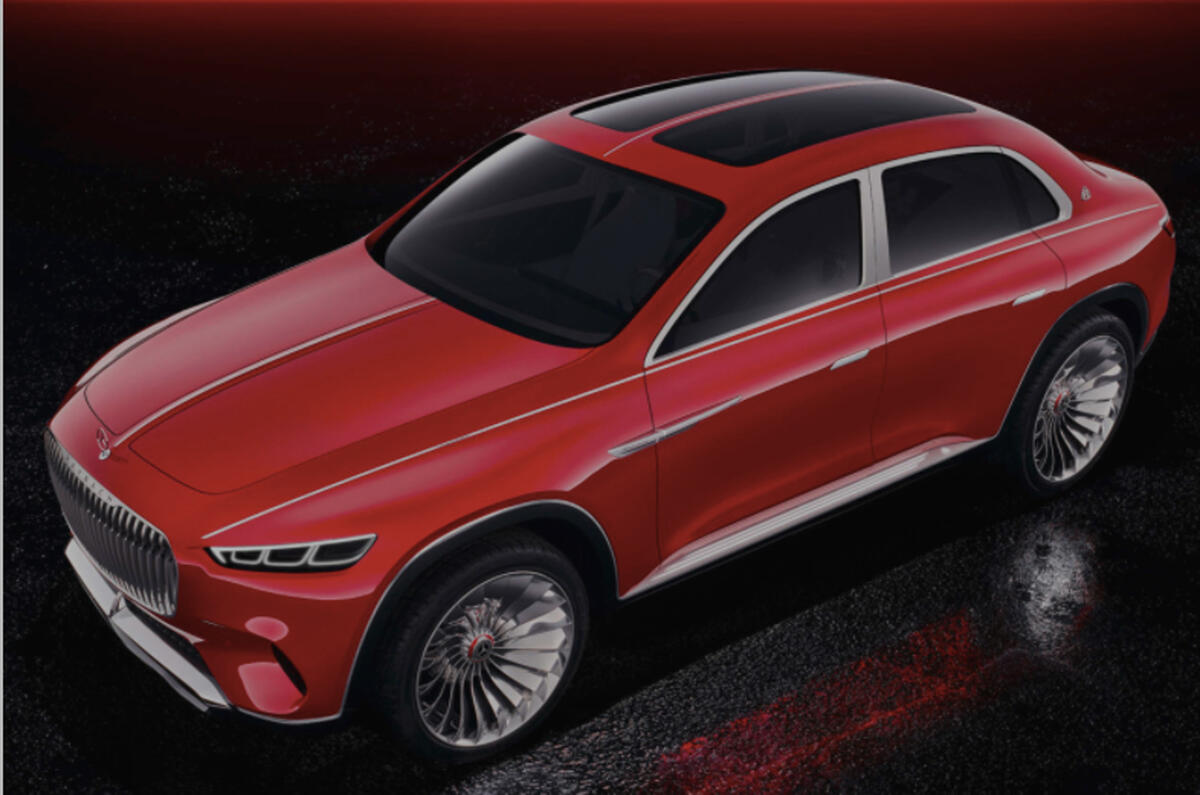 Mercedes-Maybach concept SUV images leak ahead of Beijing reveal | Autocar
