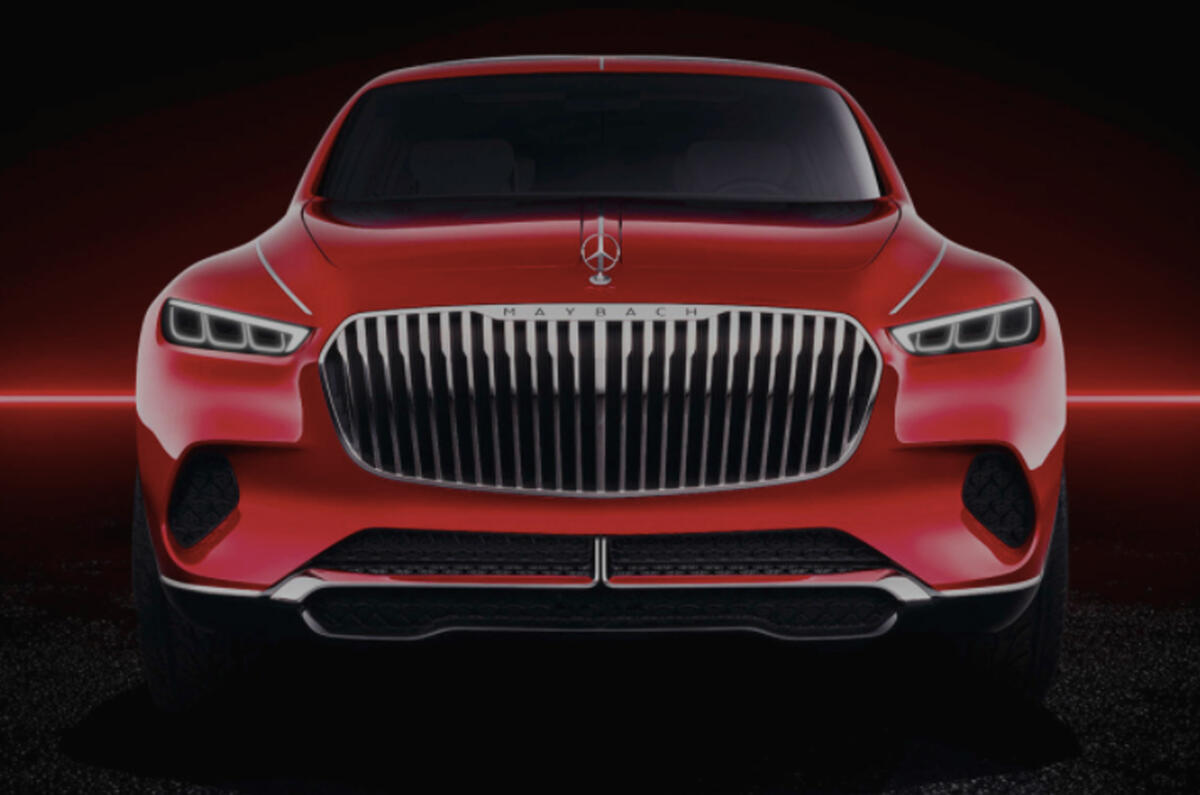 Mercedes-Maybach concept SUV images leak ahead of Beijing reveal | Autocar