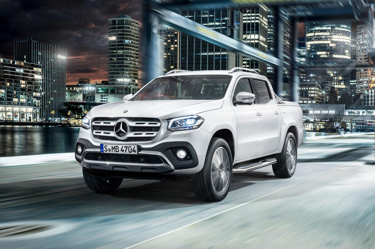 Mercedes-Benz reveals prices and spec for range-topping X350d V6 pickup ...