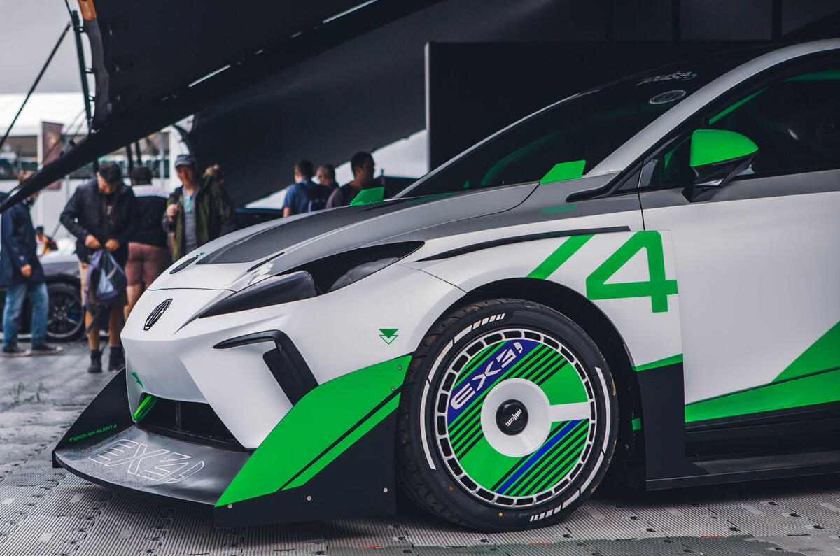 First ride: Flat out in 429bhp MG EX4 concept | Autocar