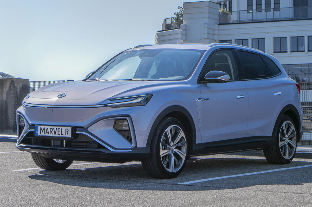 New MG Marvel-R EV brings 250-mile range for £34,000 | Autocar