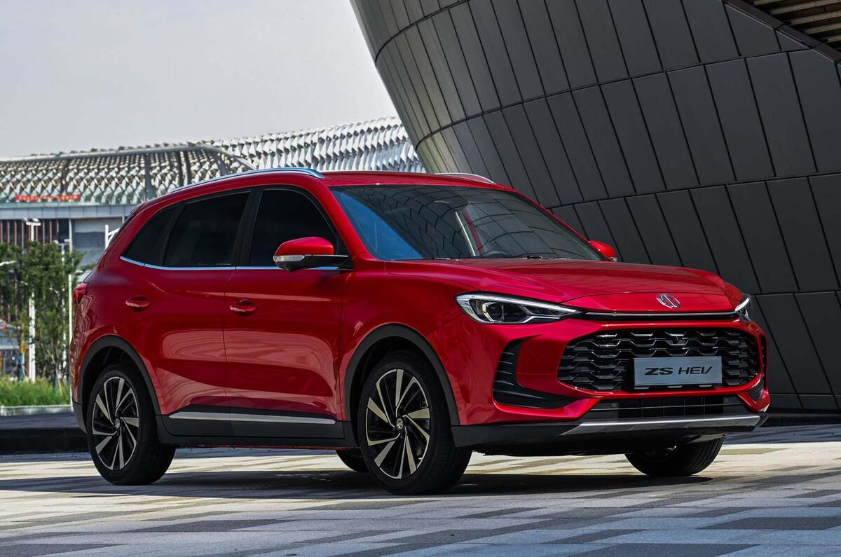 New MG ZS revealed as sub-£22k hybrid crossover | Autocar