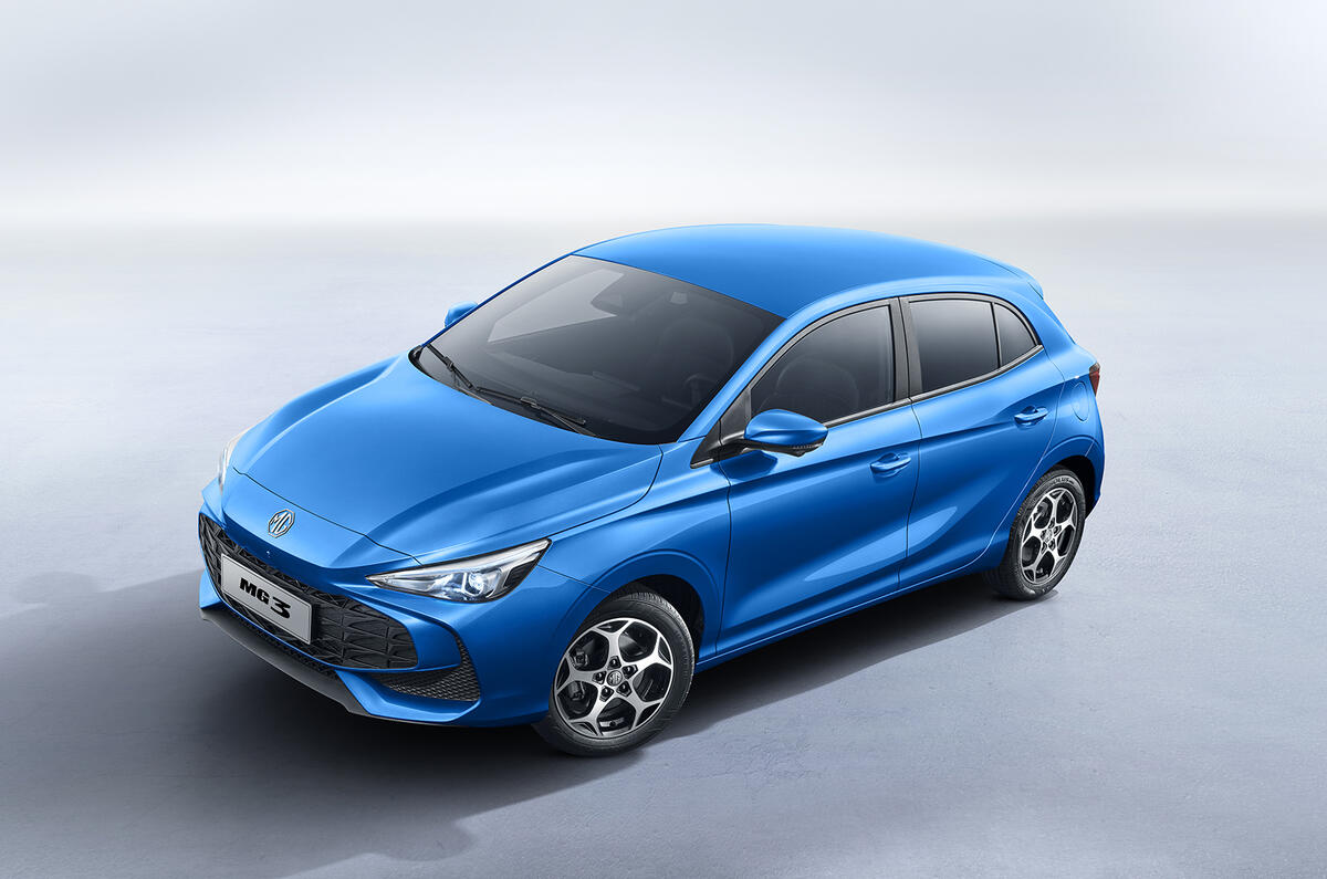 New MG 3 is the UK's cheapest full hybrid car at £18,495 | Autocar