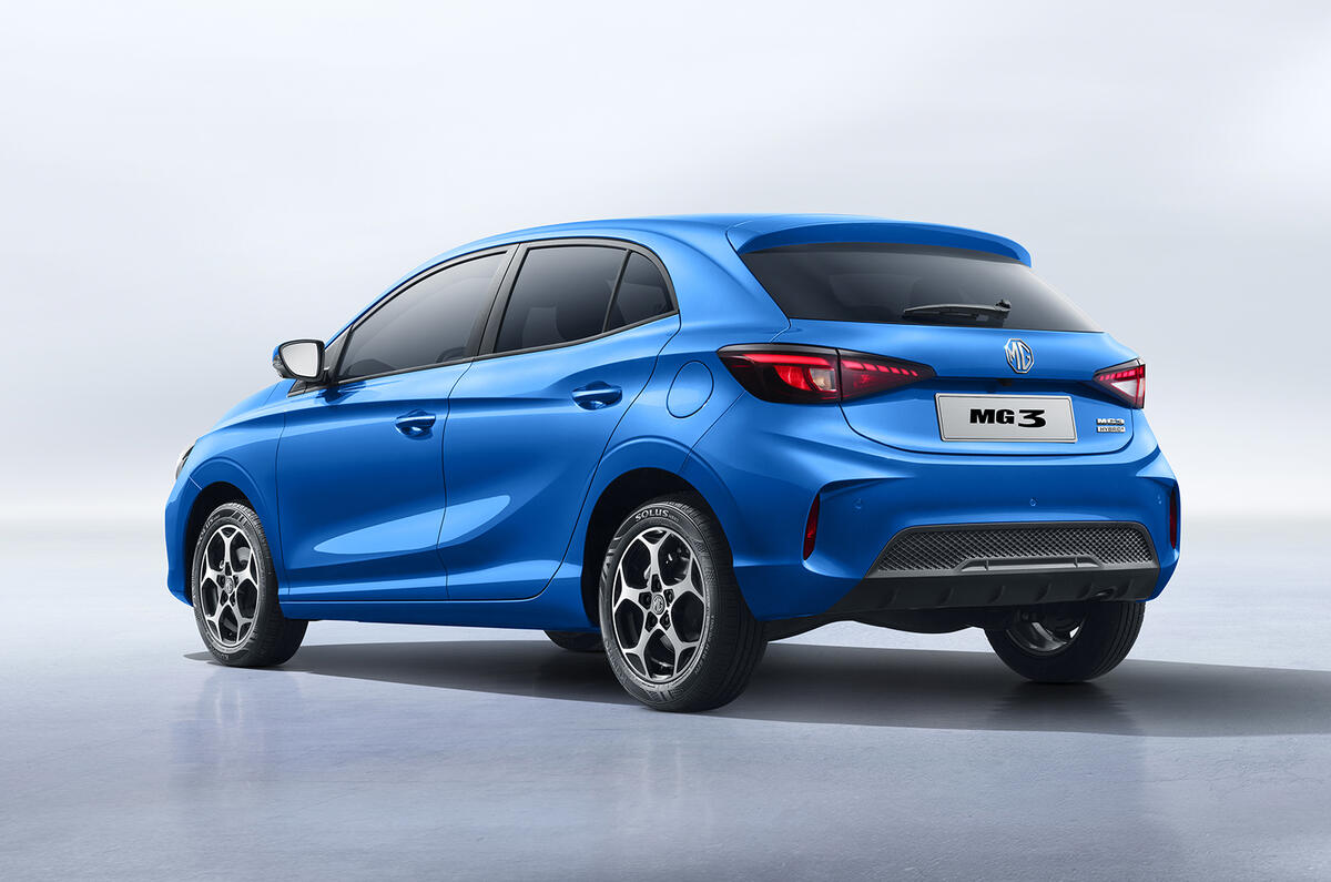 New MG 3 is the UK's cheapest full hybrid car at £18,495 | Autocar