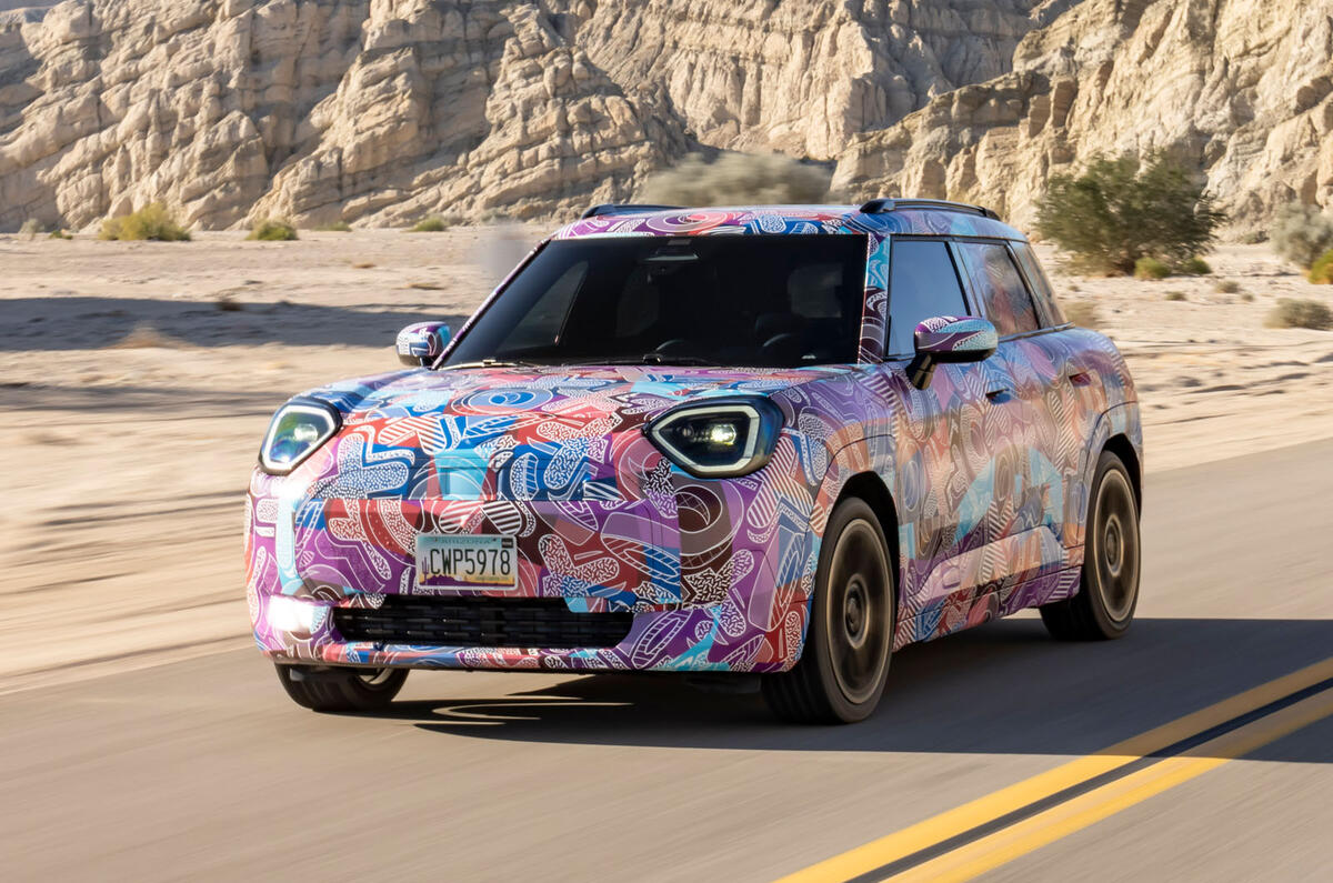 First look at new Mini Aceman ahead of April debut | Autocar