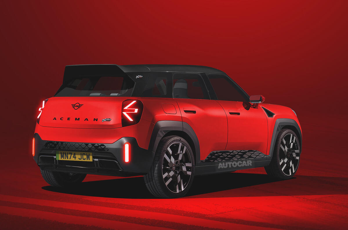 First look at new Mini Aceman ahead of April debut | Autocar