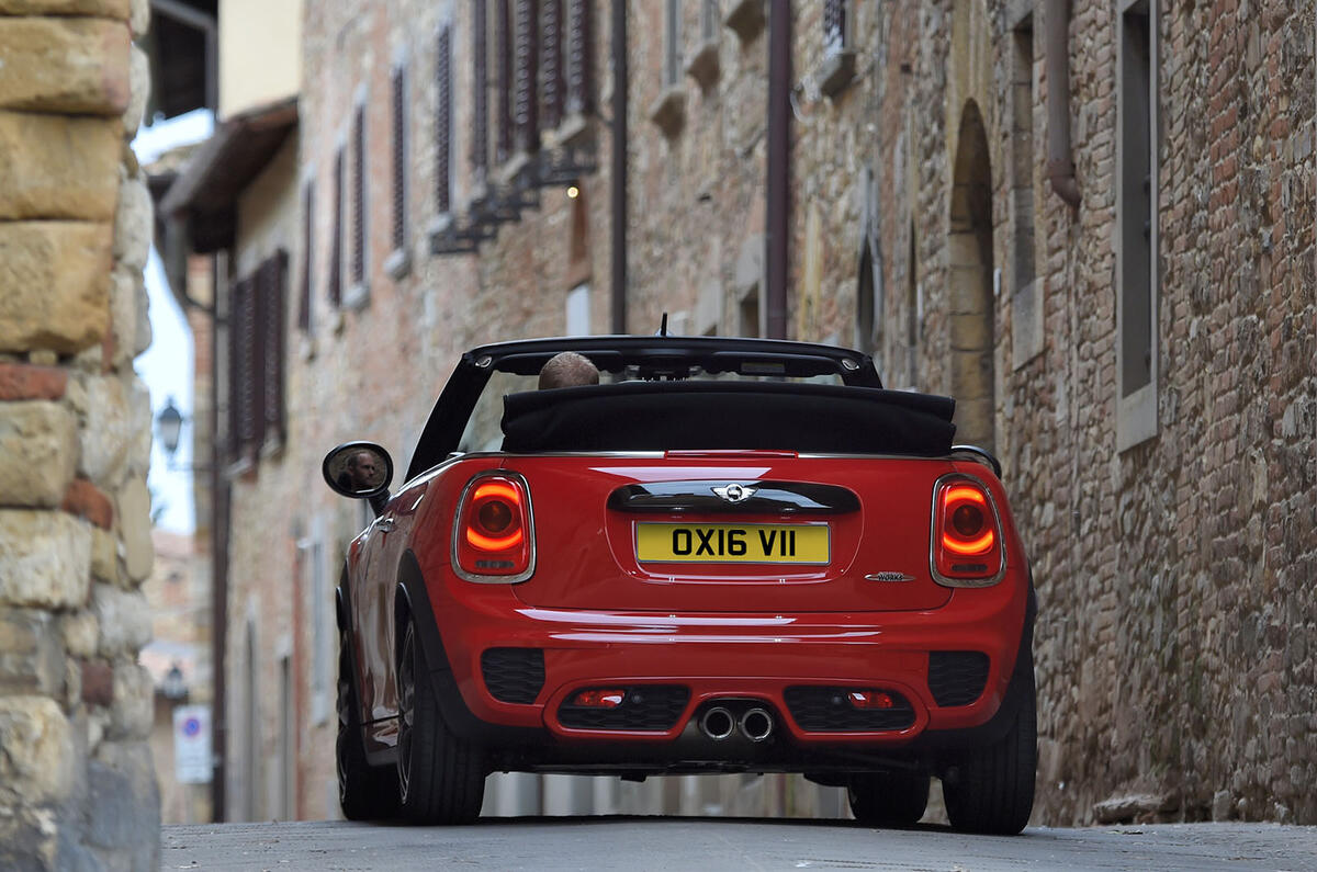 2016 Mini John Cooper Works Convertible UK first drive | Autocar