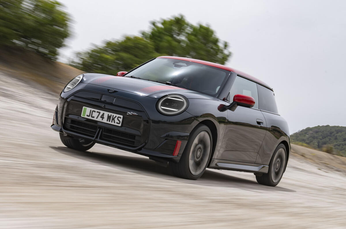 Mini reveals 255bhp hot versions of Cooper and Aceman hatches | Autocar