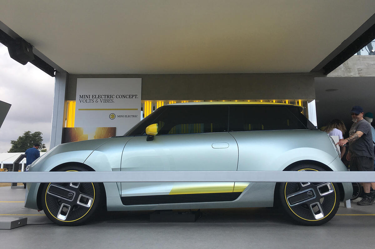 Mini electric concept makes Goodwood Festival of Speed appearance | Autocar