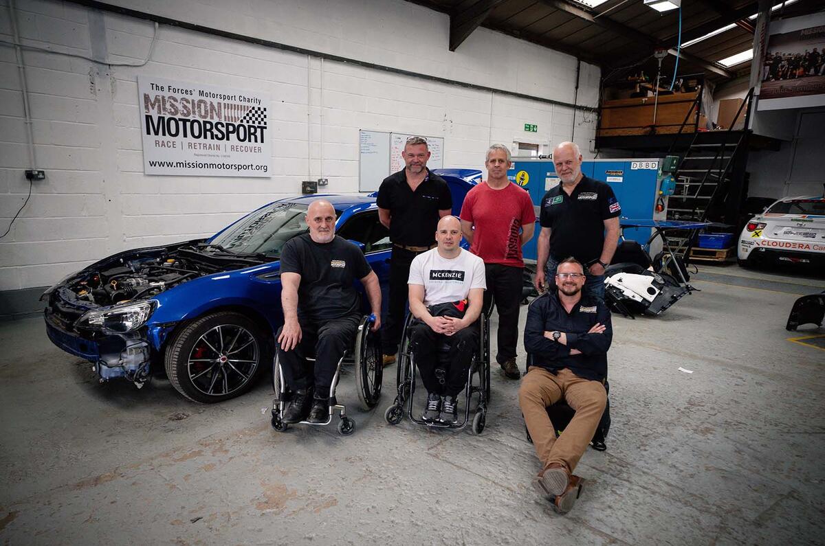 The charity helping war veterans to build careers in motorsport | Autocar