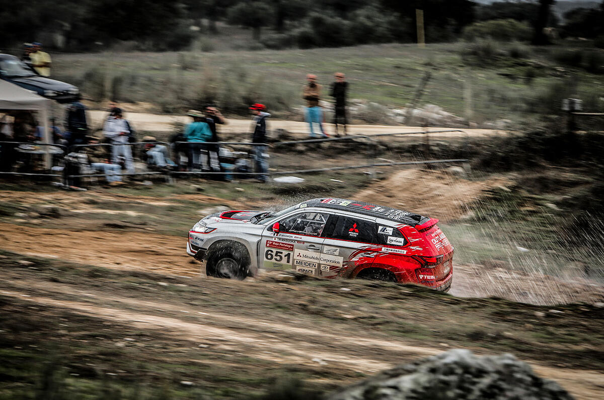 How to go rallying in a Mitsubishi Outlander PHEV | Autocar