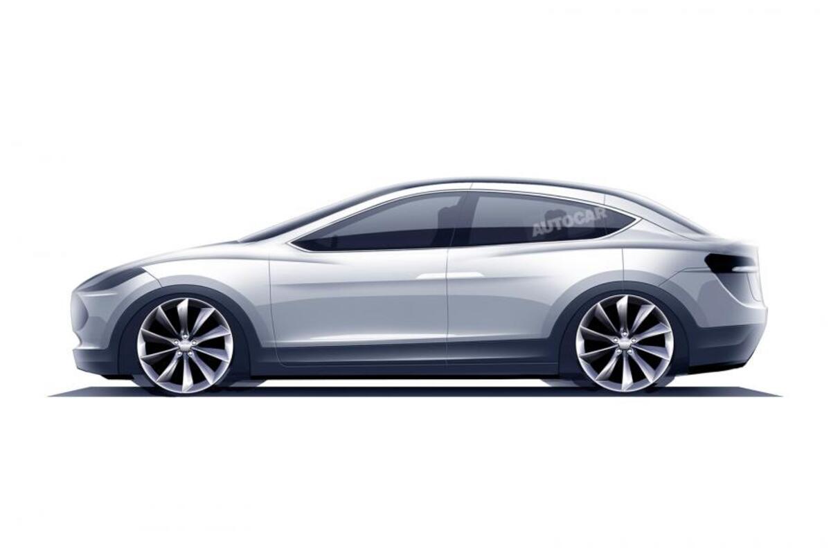 Tesla Model 3 previewed ahead of March reveal | Autocar