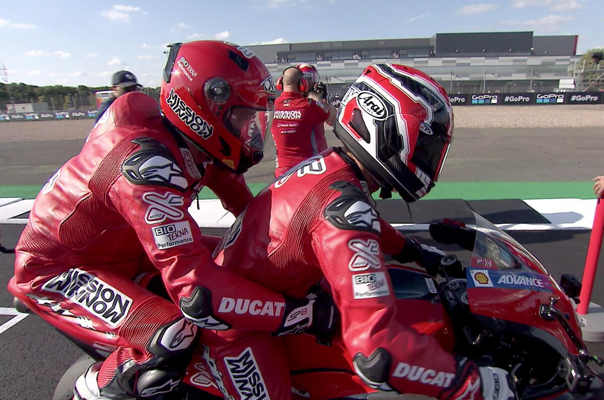 The wildest ride: on the back of a MotoGP racer | Autocar